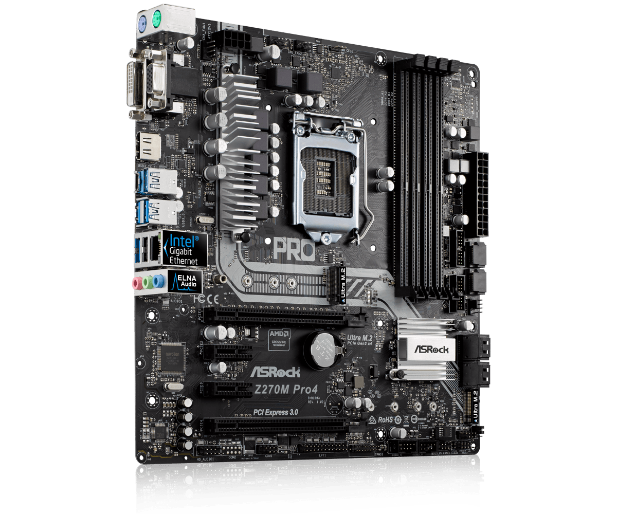 ASRock > Z270M Pro4