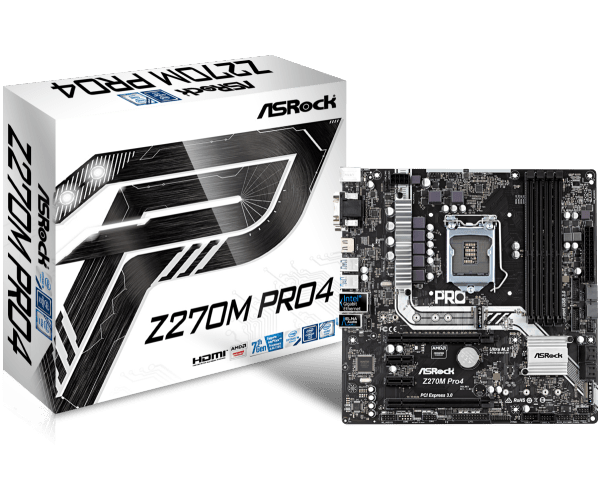 ASRock > Z270M Pro4