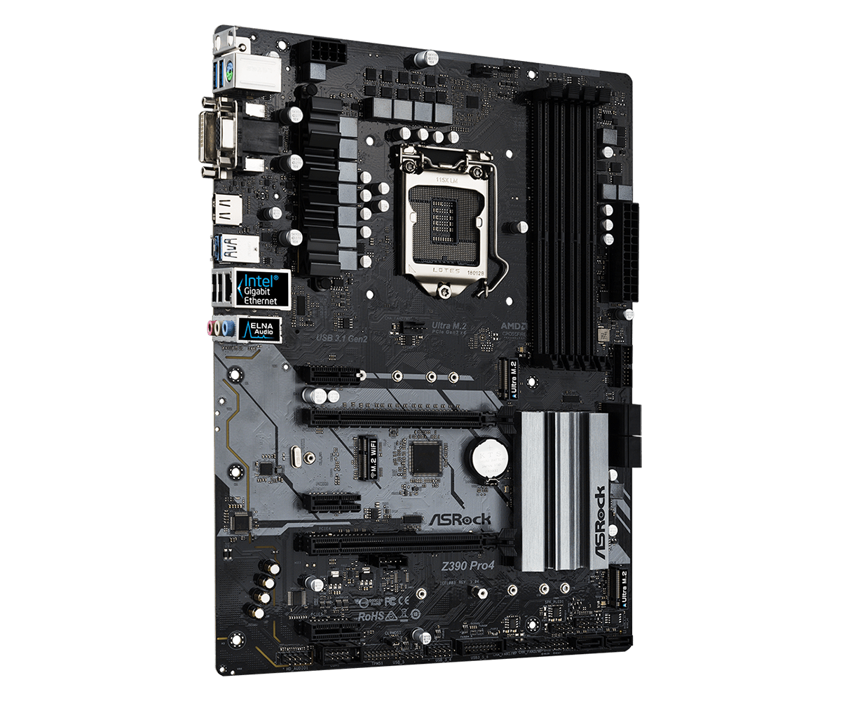 ASRock > Z390 Pro4