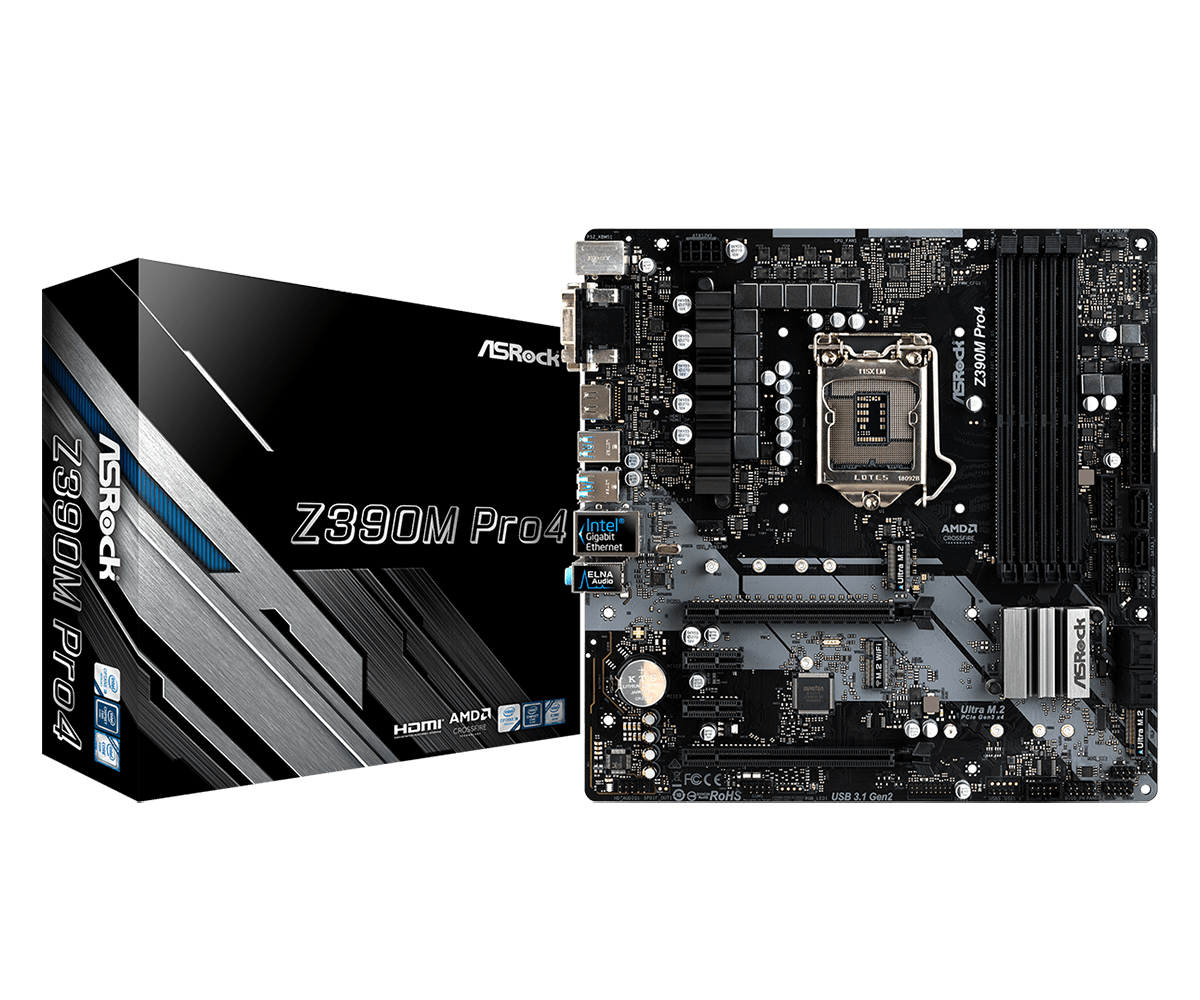ASRock > Z390M Pro4