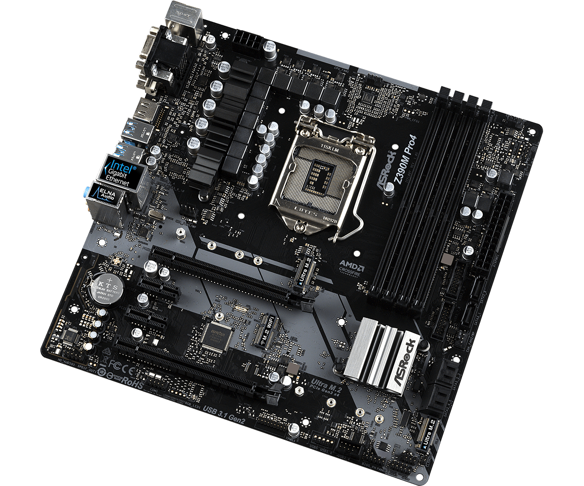 ASRock > Z390M Pro4