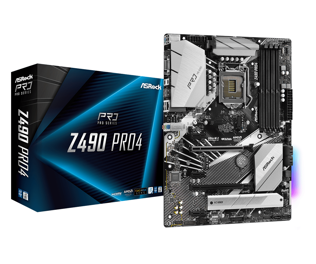 ASRock > Z490 Pro4