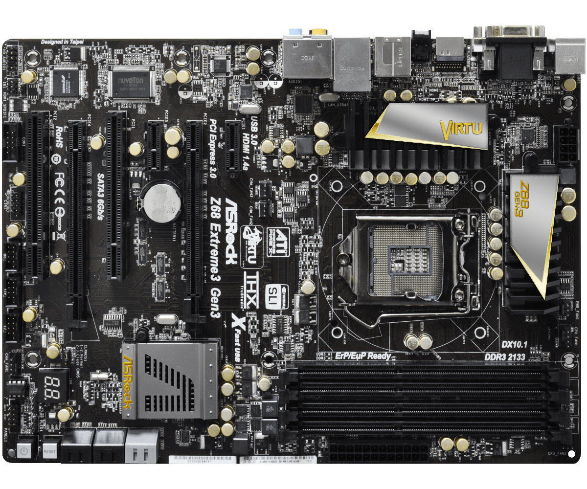 ASRock > Z68 Extreme3 Gen3
