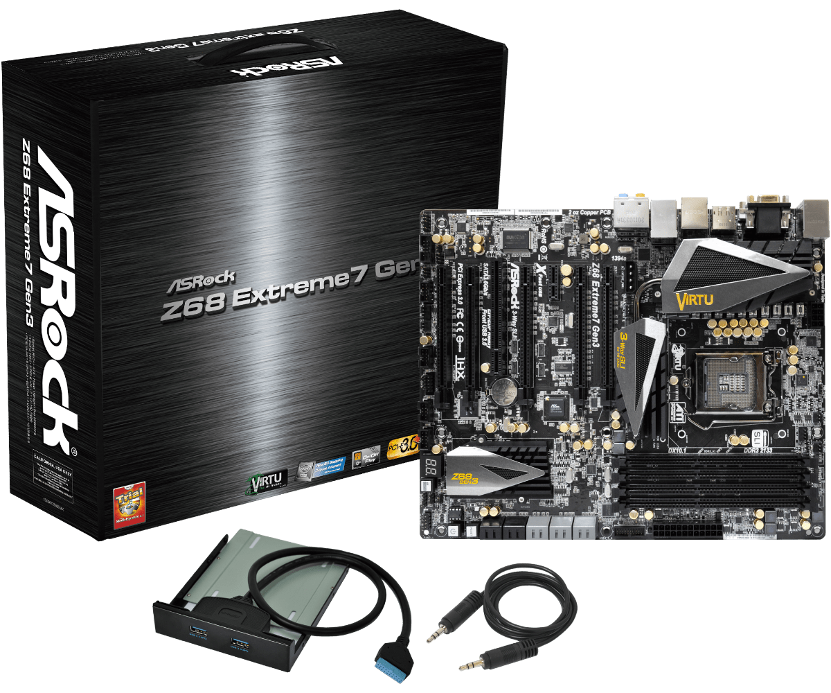 ASRock > Z68 Extreme7 Gen3
