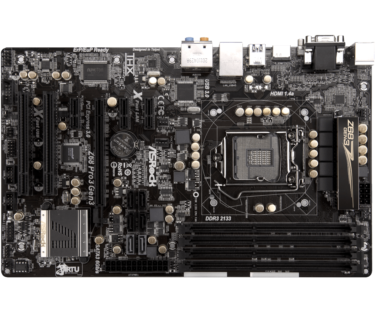 ASRock > Z68 Pro3 Gen3