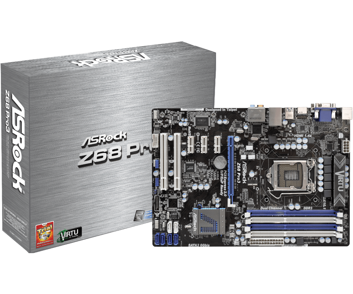 ASRock > Z68 Pro3