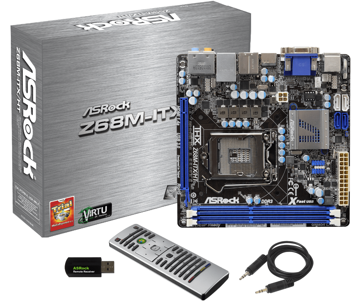 ASRock > Z68M-ITX/HT
