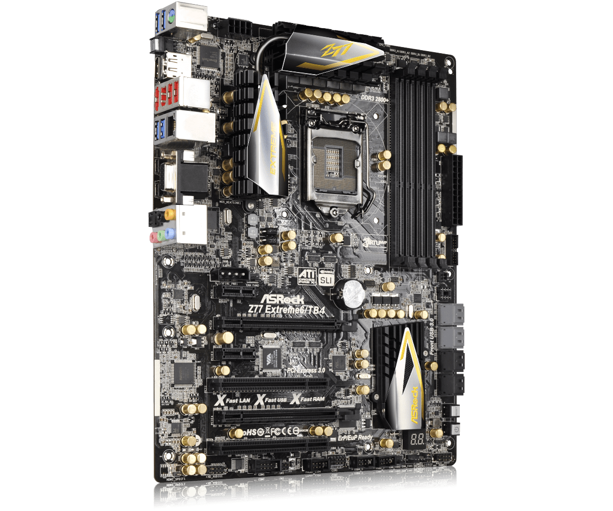 ASRock > Z77 Extreme6/TB4