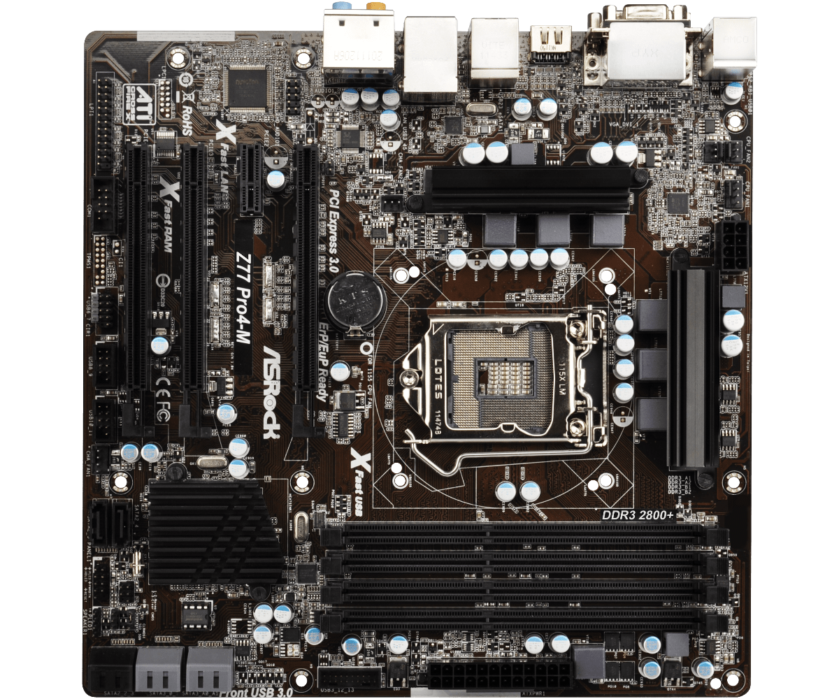 ASRock > Z77 Pro4-M