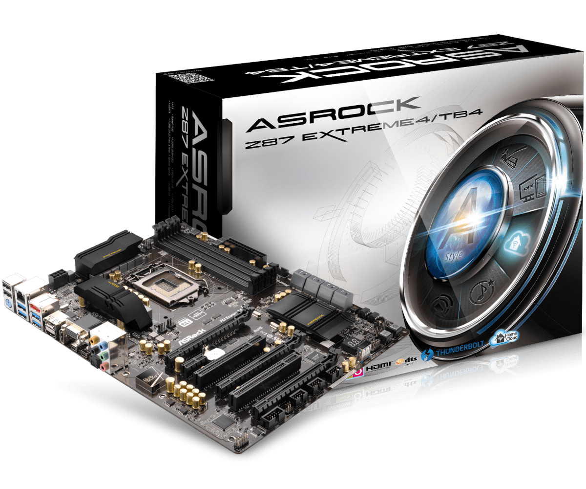 ASRock > Z87 Extreme4/TB4
