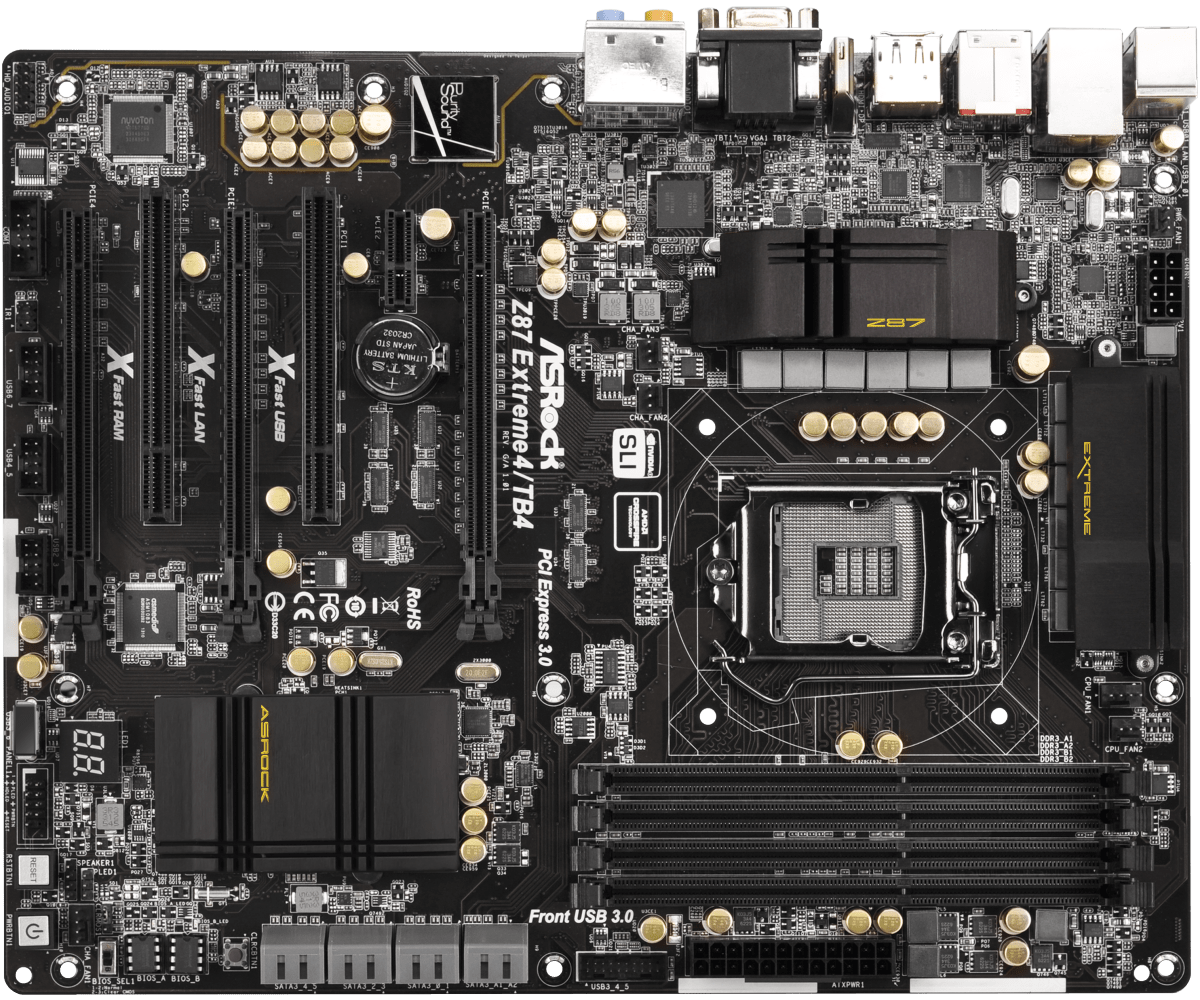 ASRock > Z87 Extreme4/TB4