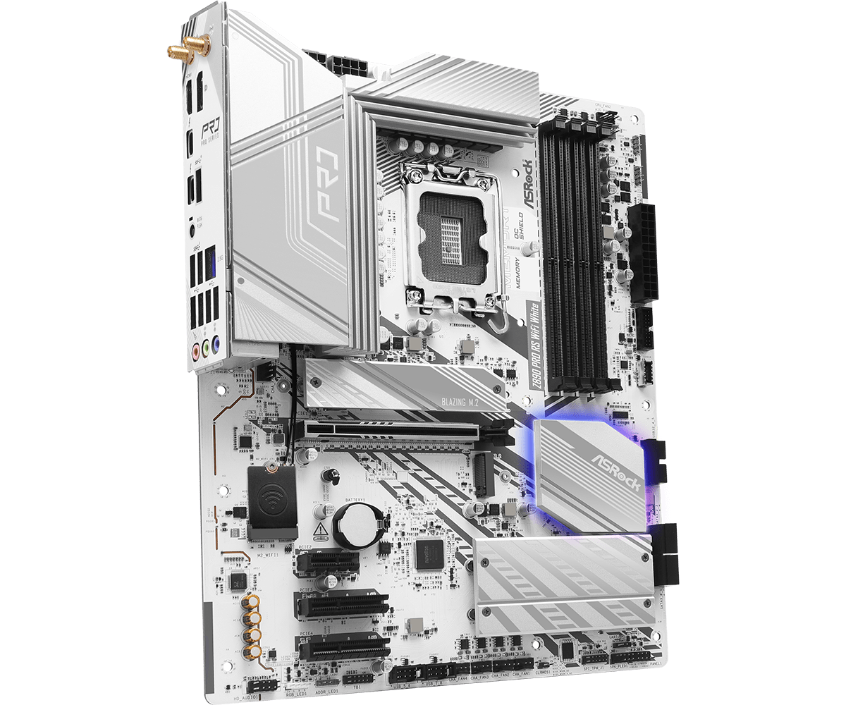 ASRock > Z890 Pro RS WiFi White