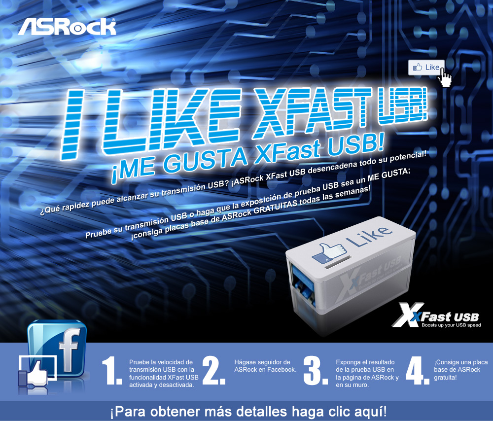 ASRock > Events > I LIKE XFast USB!!!